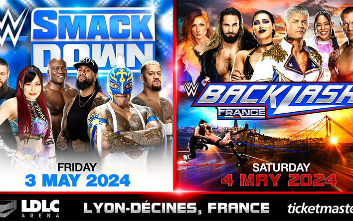 WWE - Backlash & Smackdown - LDLC Arena - Billets et informations